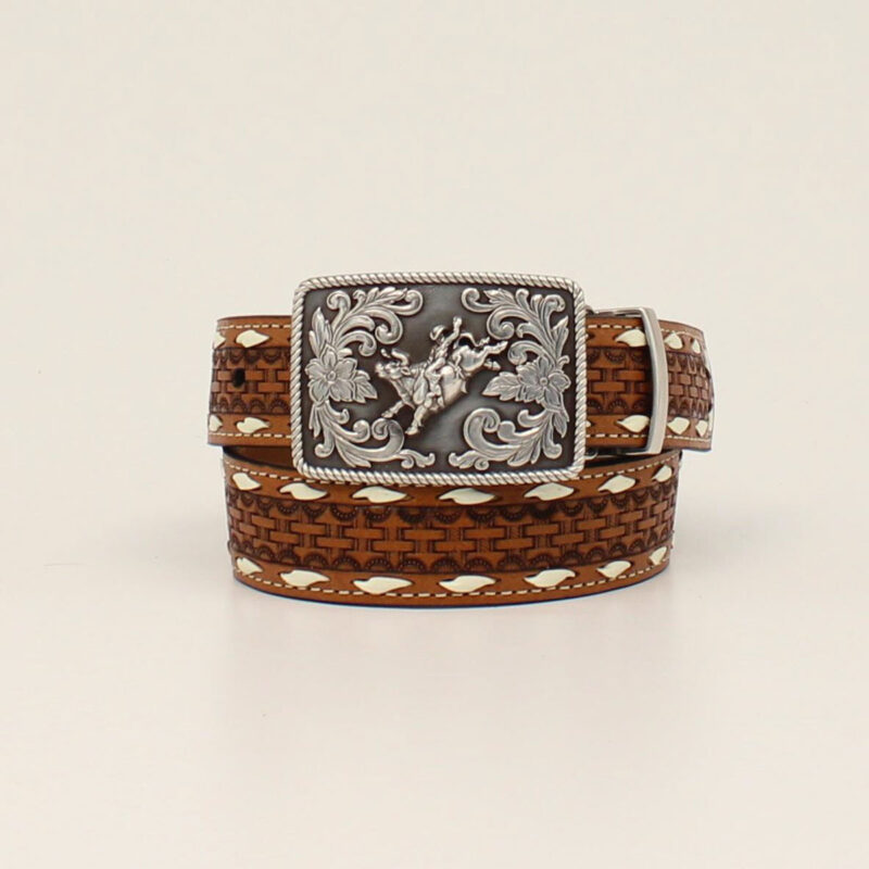 3D BOYS BELT 1 /1/4 REVERSIBLE BASKET WEAVE TAN D120001908 – Rodeo Western