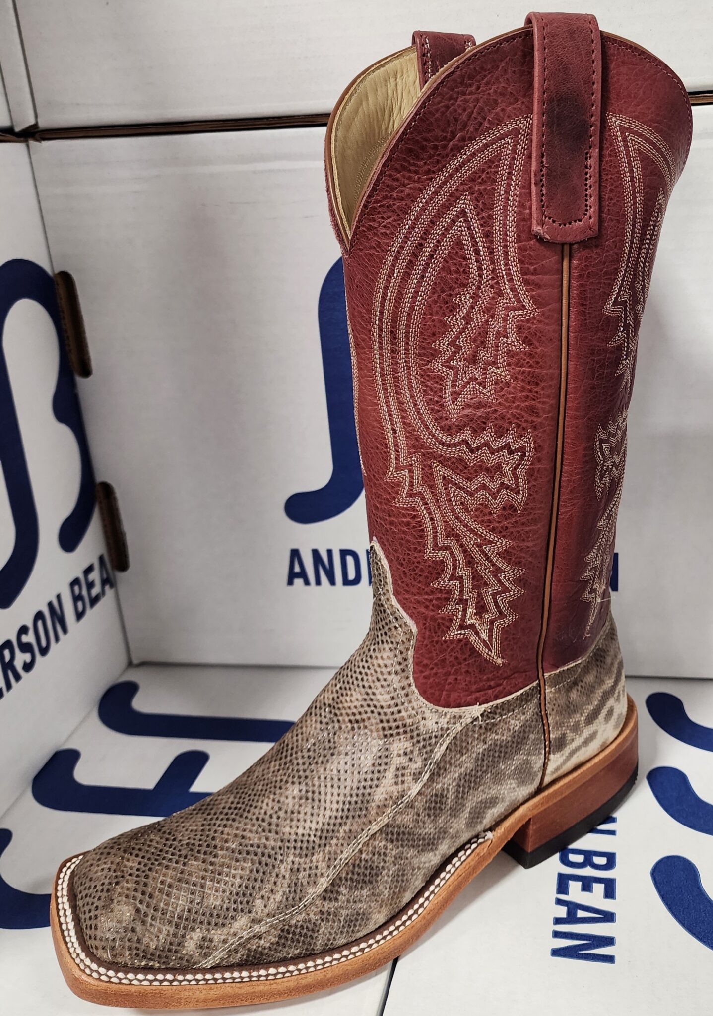 ANDERSON BEAN KARUNG NATURAL SNAKE 339952 – Rodeo Western